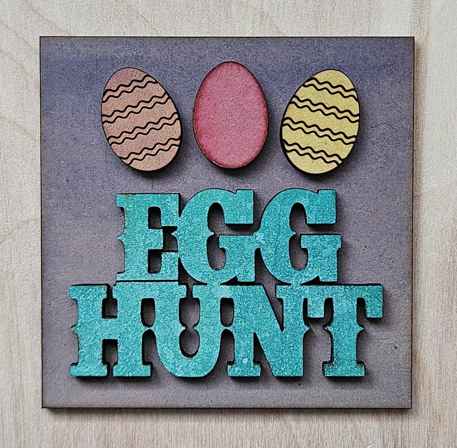 Easter Craft Blanks Set of 5 - Paint Your Own Shelf Sitters! Laser Cut ...