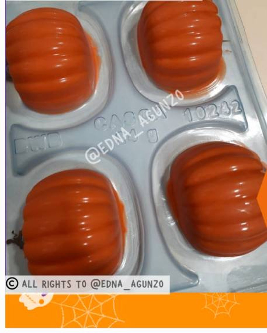 Pumpkin Cocoa Bomb, 3 Part Mold, BWB Mold, Hot Cocoa Bomb Mold ...