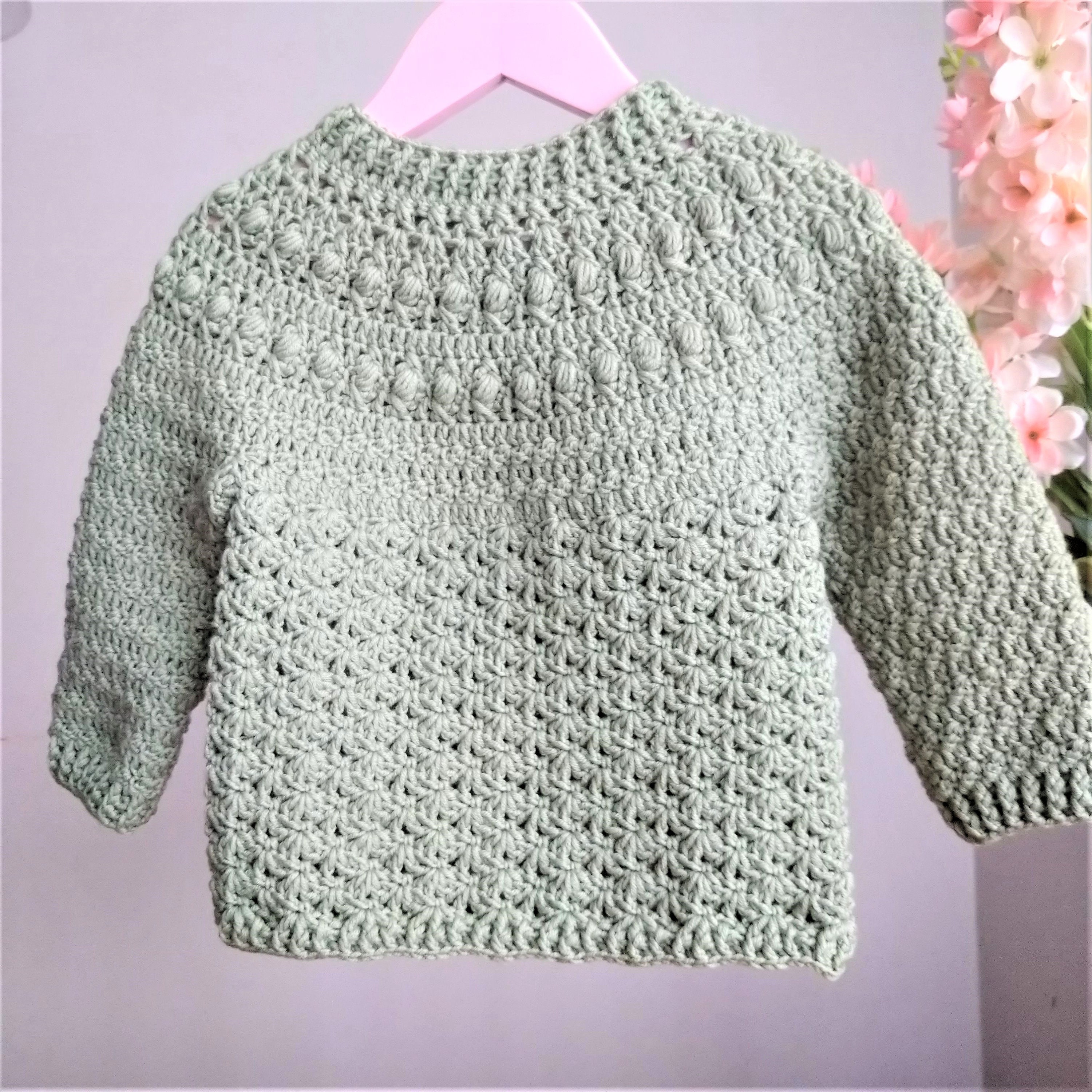 Crochet Pattern lace Sweater Girl Sweater - Etsy