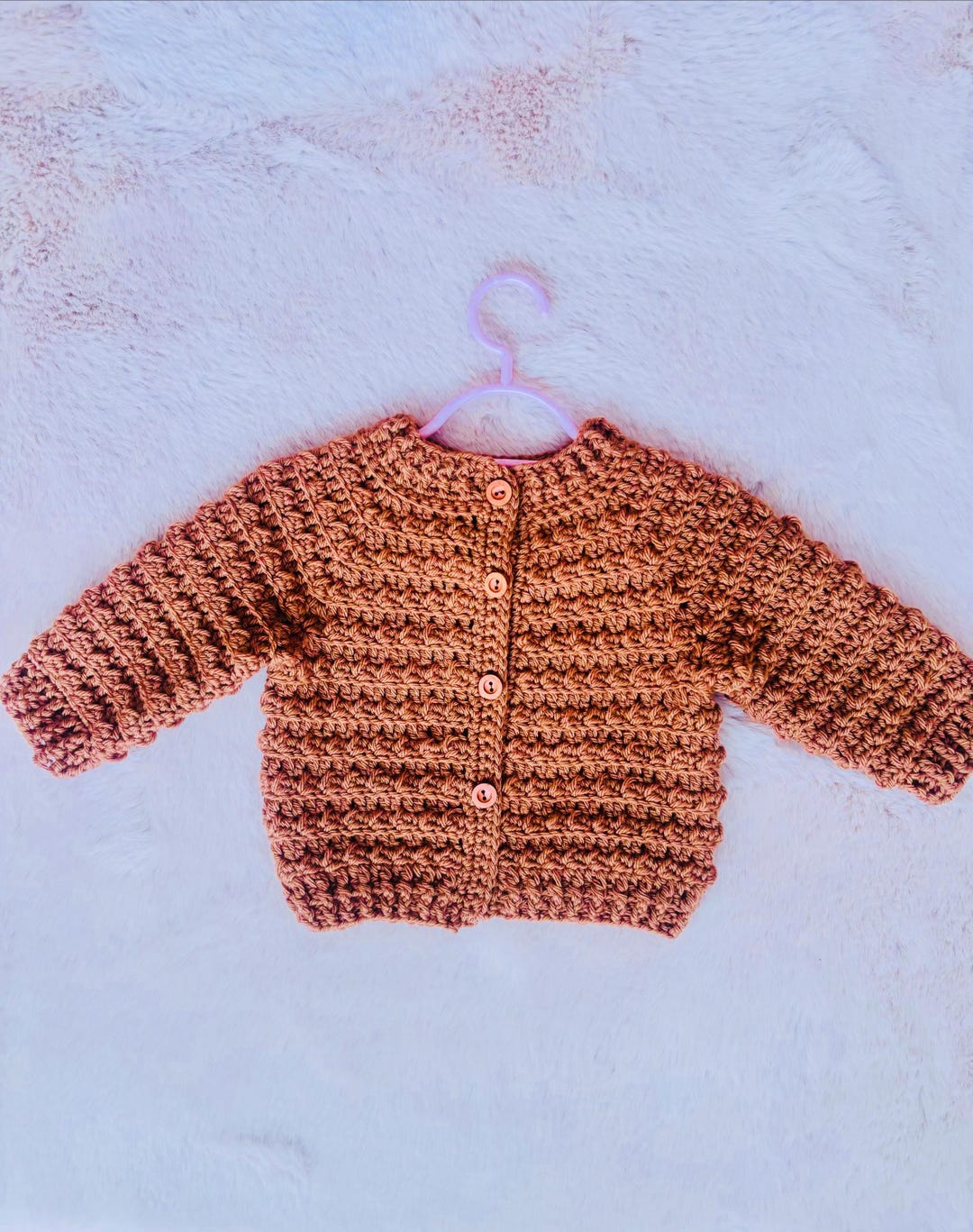 Luna Cardigan Crochet Pattern – Sizes 0-3 Months up to 5-6 Years (PDF ...
