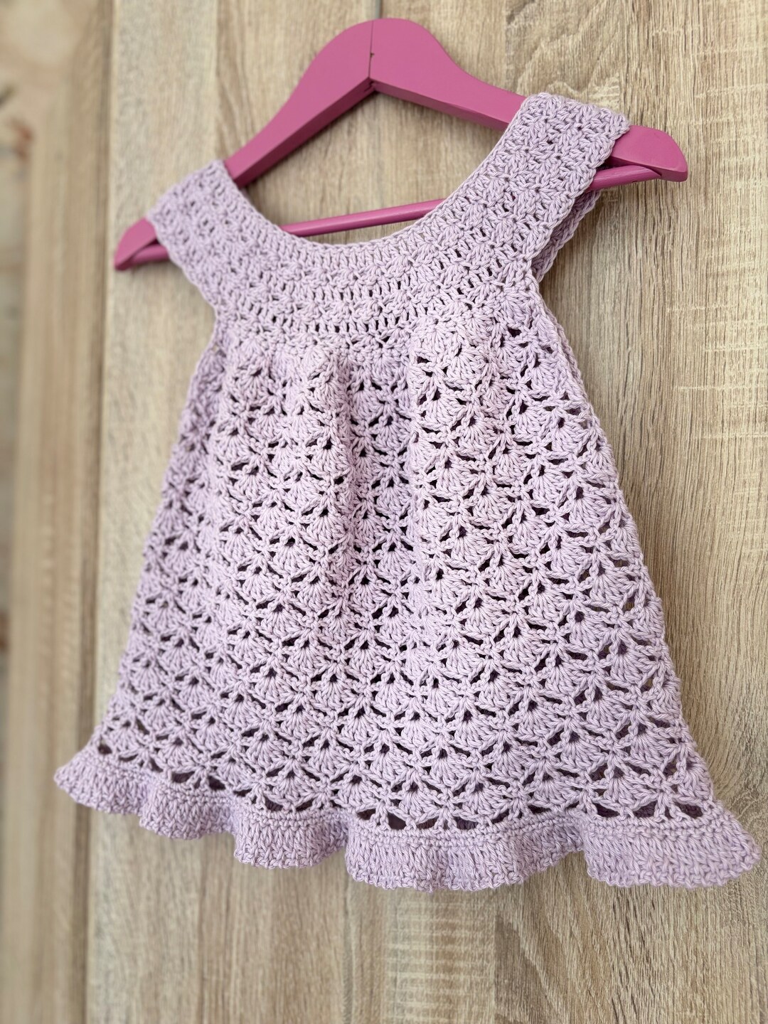 Crochet Dress Pattern – Dorothy Design, Sizes 1-8 Years (PDF Pattern ...