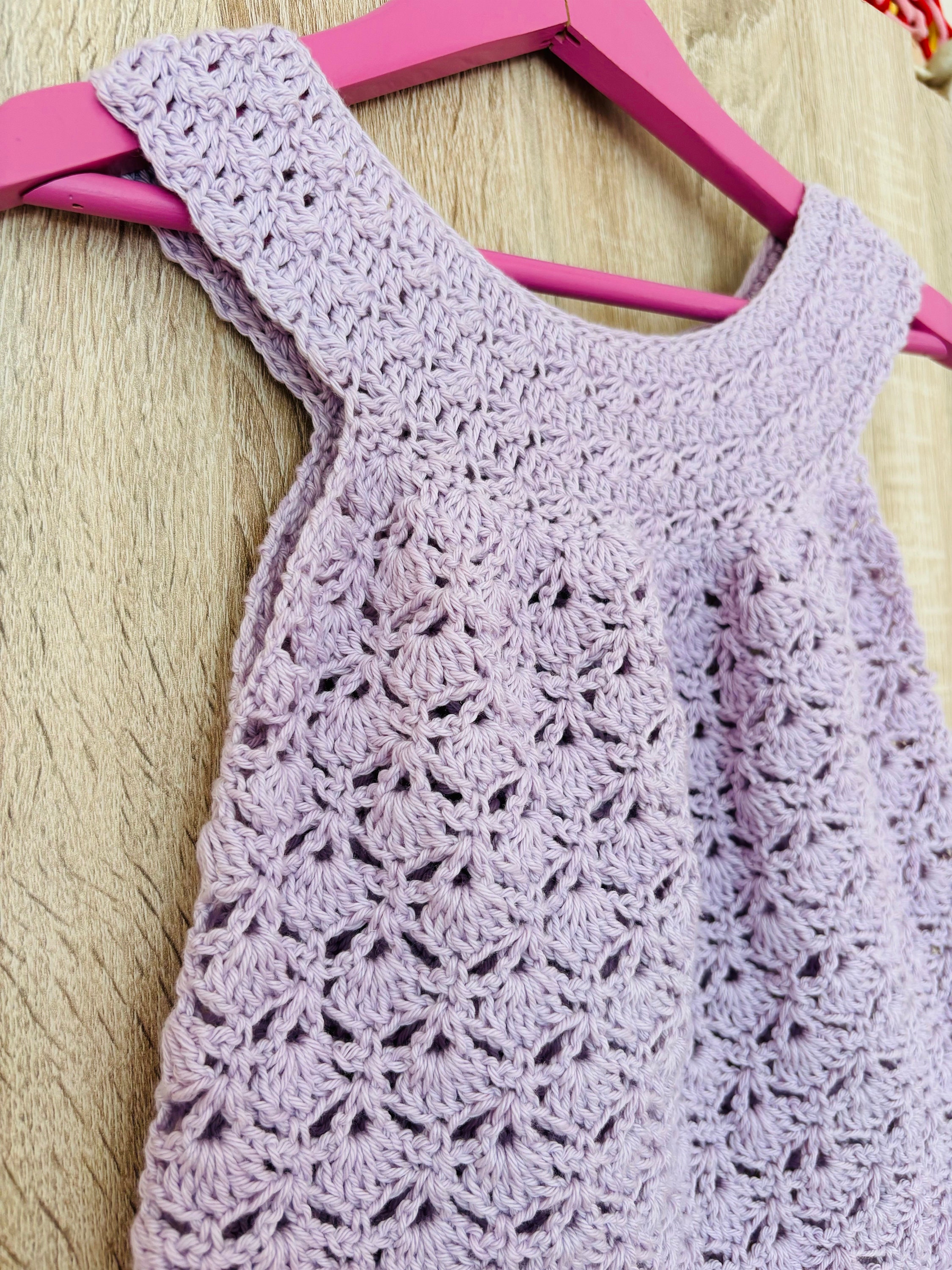 Crochet Dress Pattern – Dorothy Design, Sizes 1-8 Years (PDF Pattern ...