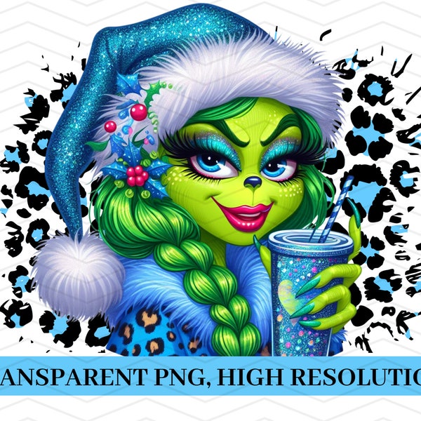 Boujie Girl Grinch - Etsy Australia