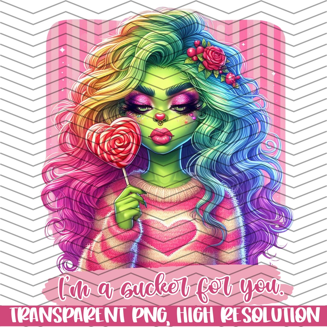 Valentines Grouch Png, Bougie Girl Grouch Png, Cute Girl Grouch ...