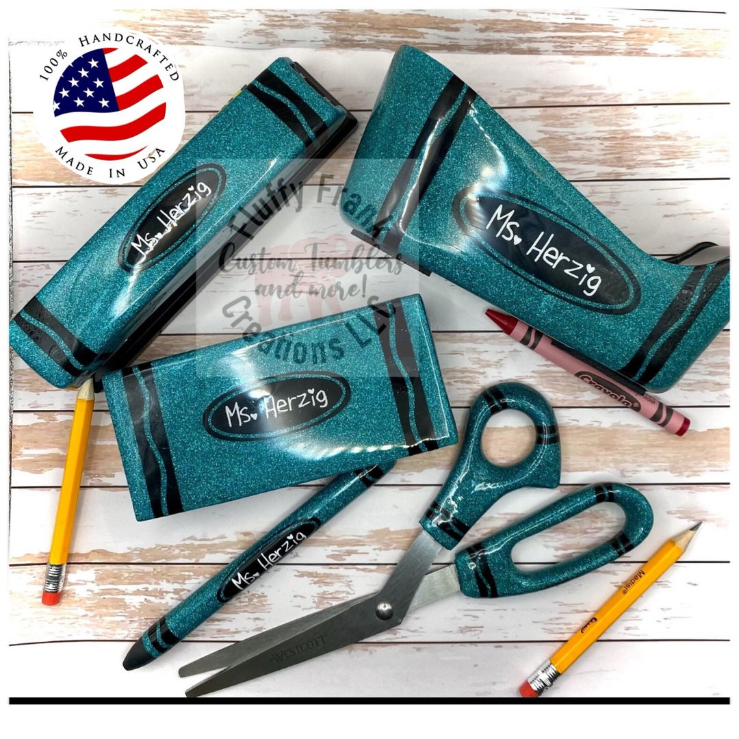 Teacher Supplies, Teacher Desk Set, Personalized Office Supplies ...