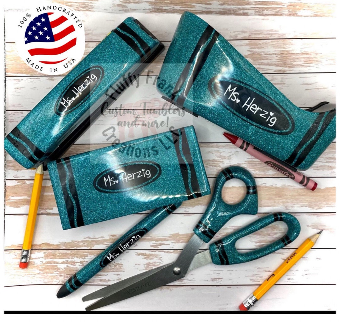 Teacher Supplies, Teacher Desk Set, Personalized Office Supplies ...