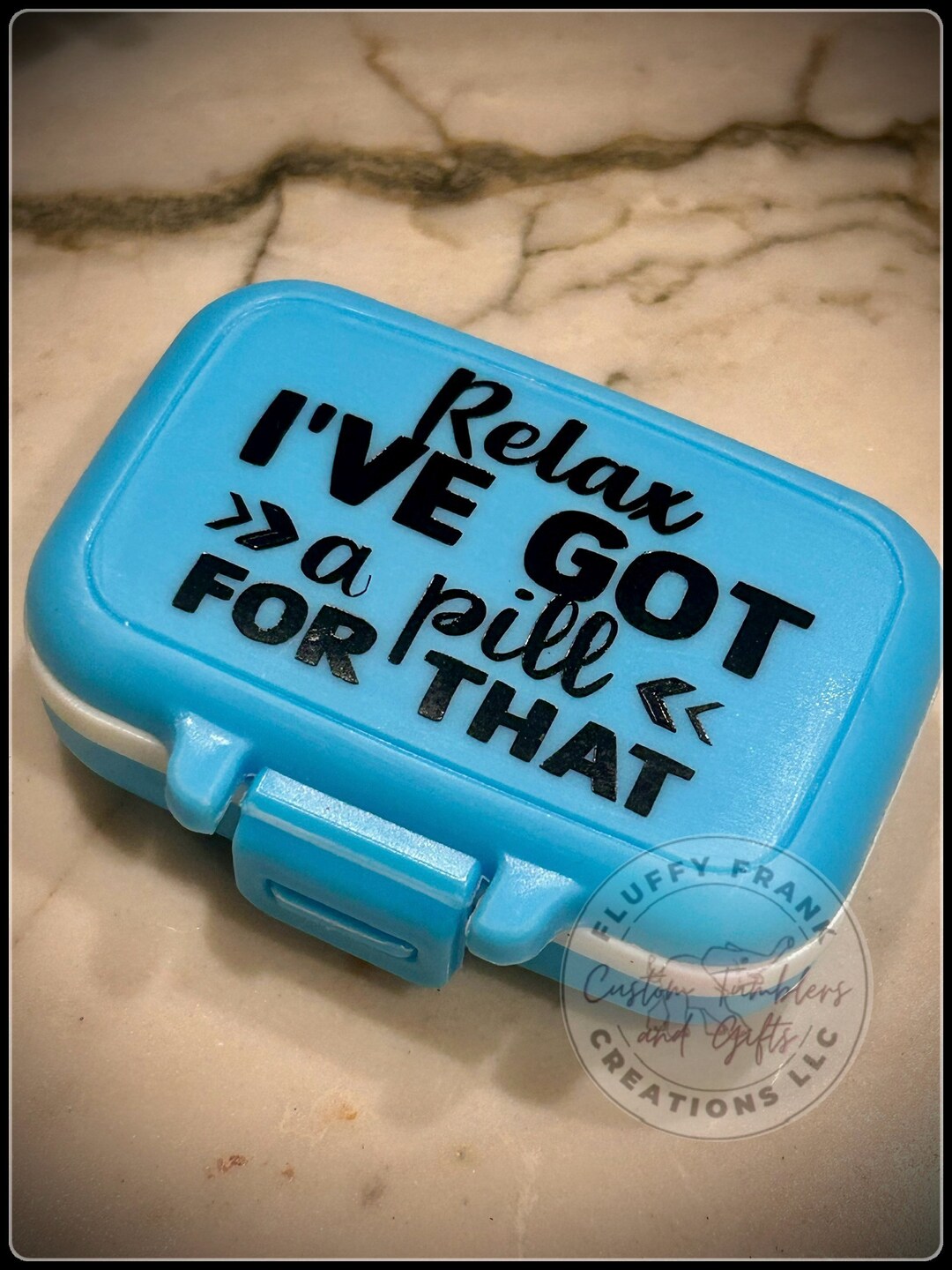 Pill Box Funny Pill Box Medication Humor Bachelorette Gift Wedding Gift ...