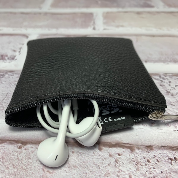 Zipper Pouch Headphones - Etsy