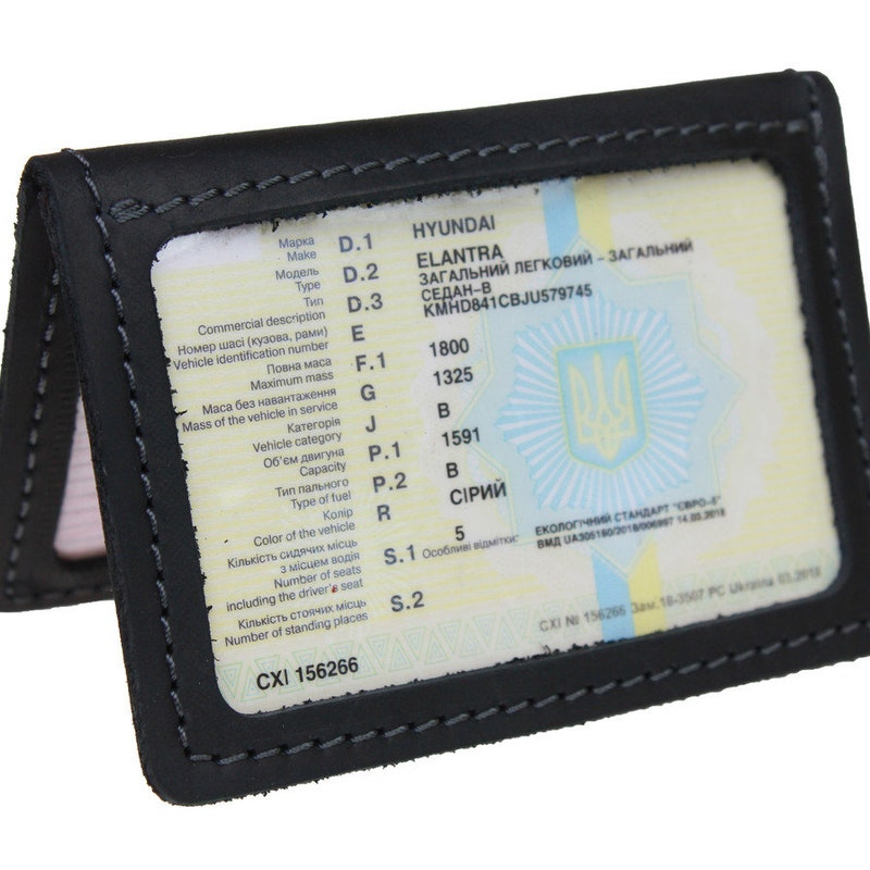 Driver's License Holder for Wallet - Etsy
