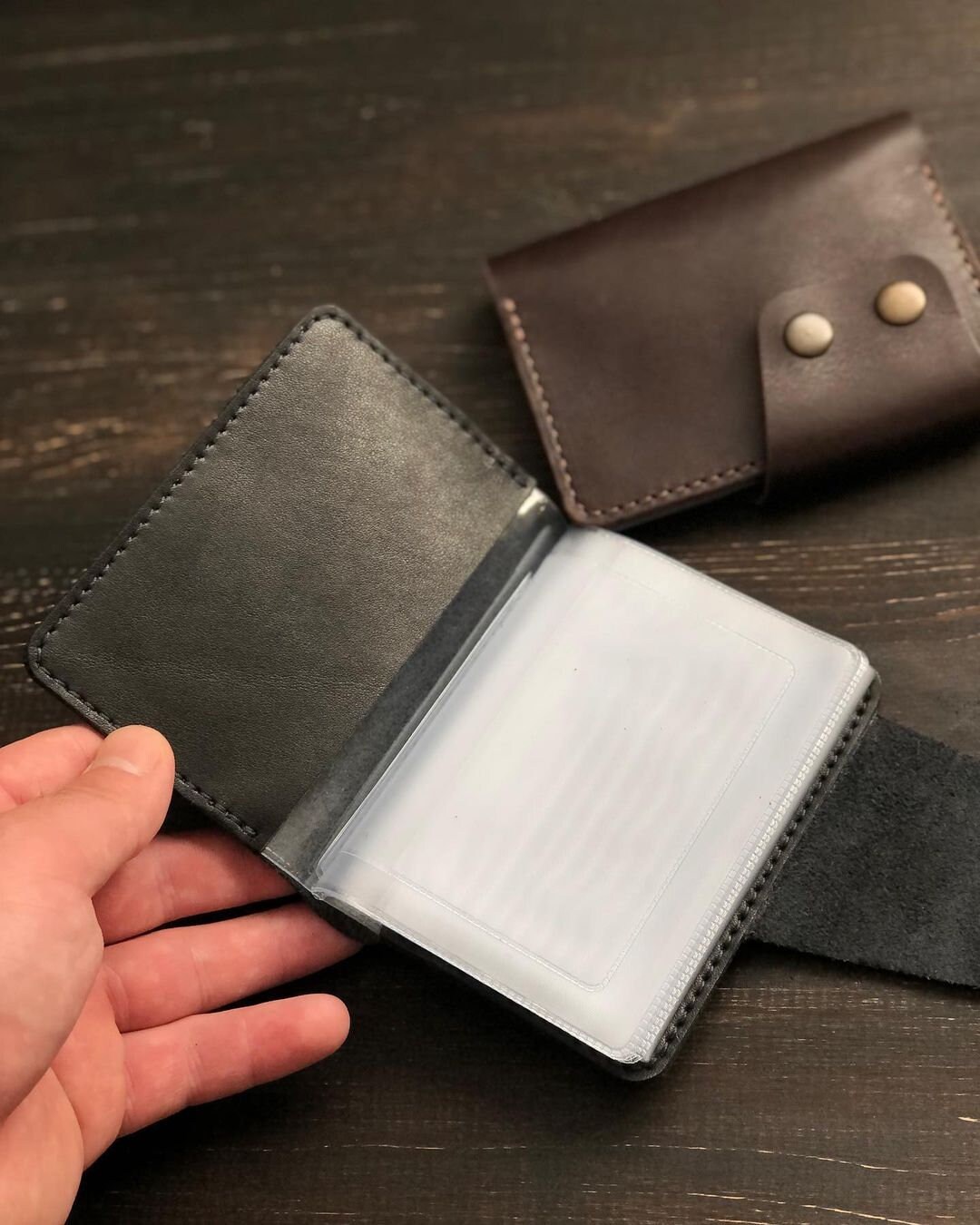 Leather Cover for Driving Documents Leather Id Holder Car - Etsy