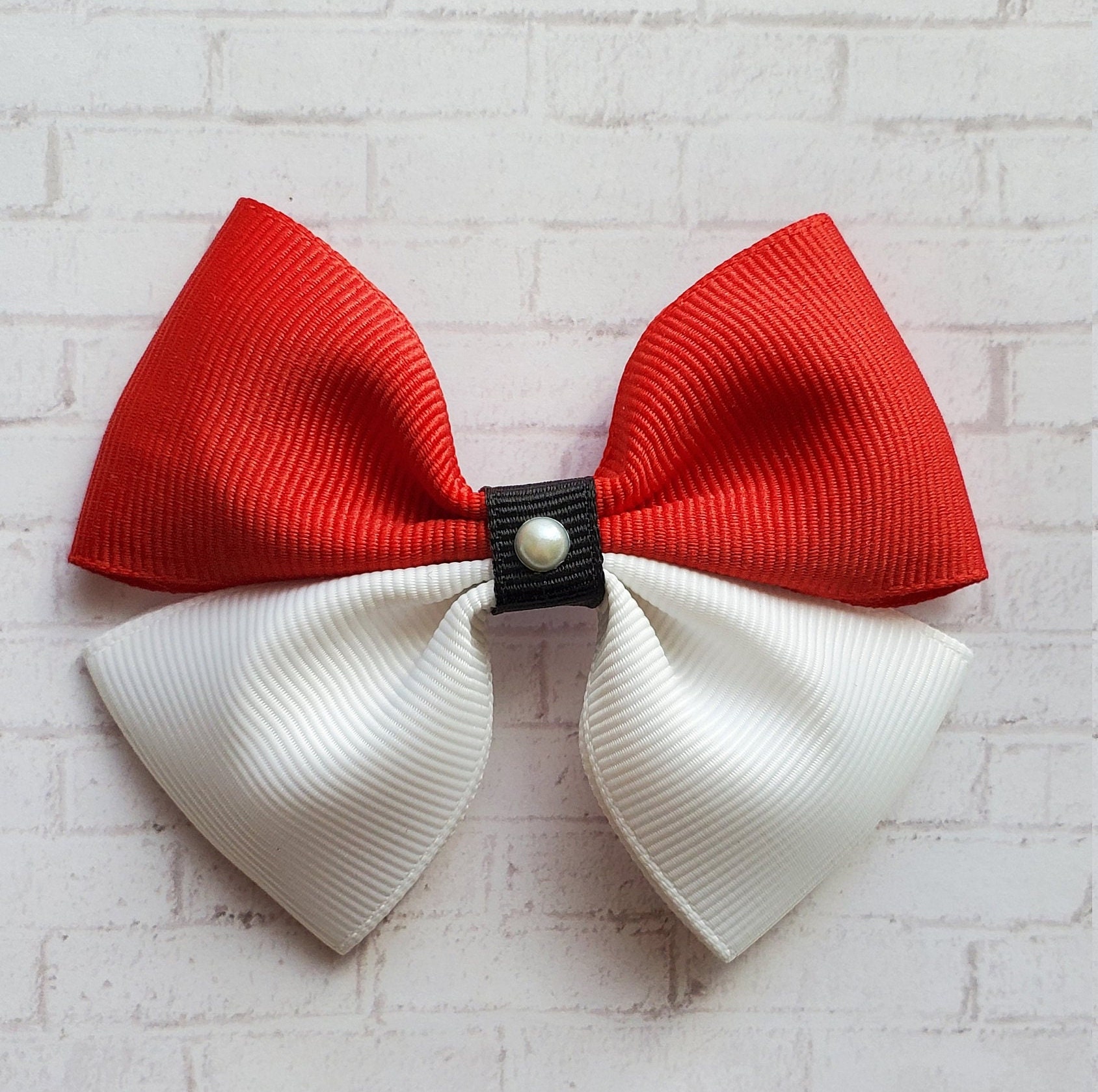 Pokeball Bow , Pokemon Bow , Pocket Monster Bow , Video Game Bow ...