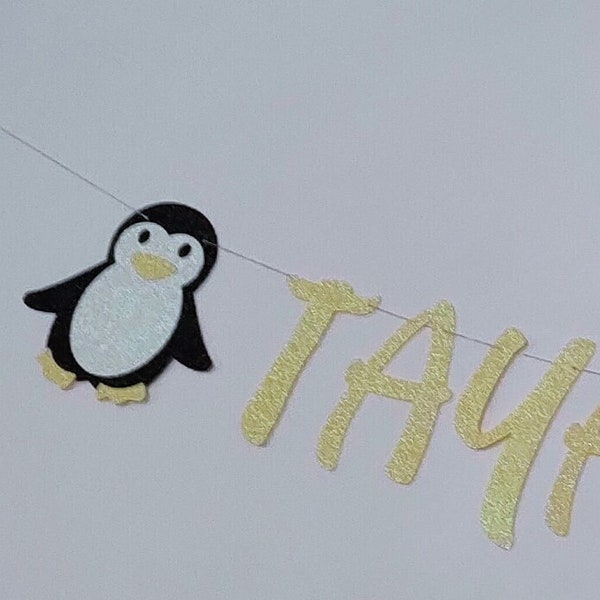 Penguin Banner - Etsy