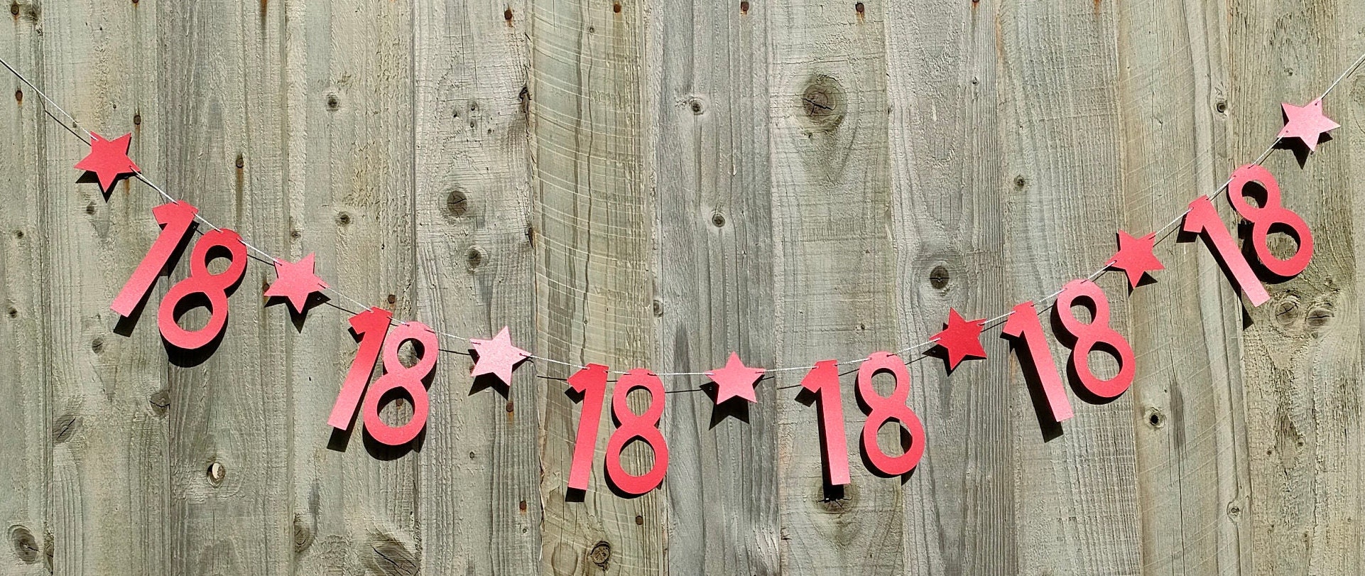18th Birthday Party Banner (gold, Black, Red, Copper) - Etsy