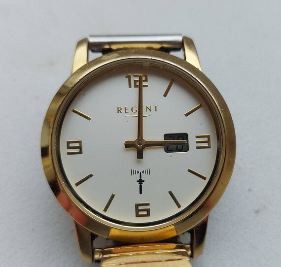 Rare German quartz watch with Regent radio technology… - Gem