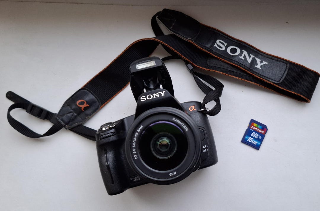 Excellent Semi-professional Sony Alpha DSLR-A290 With Lens Kit DT 18 ...