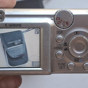 Vintage Canon Powershot A450 5.0 MP Digital Camera Silver/grey - Etsy