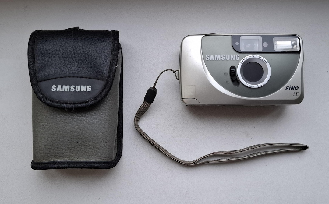 Vintage Automatic Film Camera Samsung Fino SE - Etsy