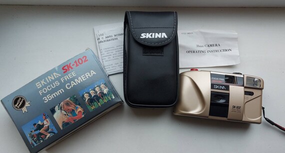 Vintage Film Camera SKINA SK-102 Brand New - Etsy