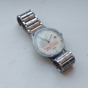 Mechanical Watch Slava 21 Jewels With Calendar, With the Image of the ...