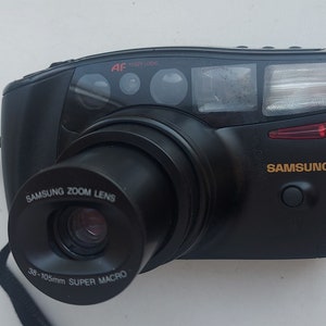 Vintage Automatic Film Camera Samsung AF Zoom 1050 - Etsy
