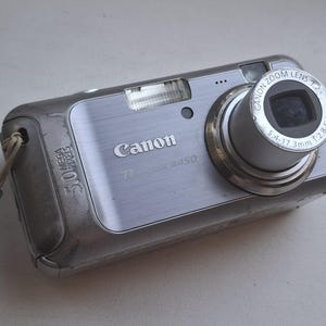 Vintage Canon Powershot A450 5.0 MP Digital Camera Silver/grey - Etsy