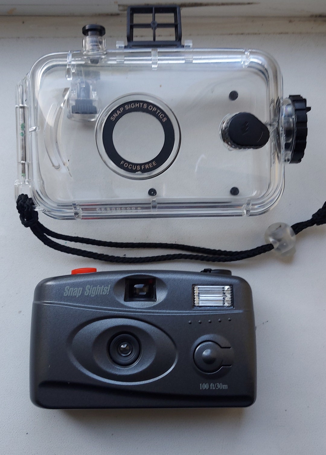 Vintage Very Rare Snap Sights Underwater Film Camera, Waterproof to ...