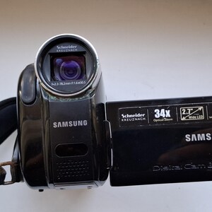 Excellent Samsung Mini-dvd Camera Recorder Vp-dx103i PAL 34x Zoom With ...