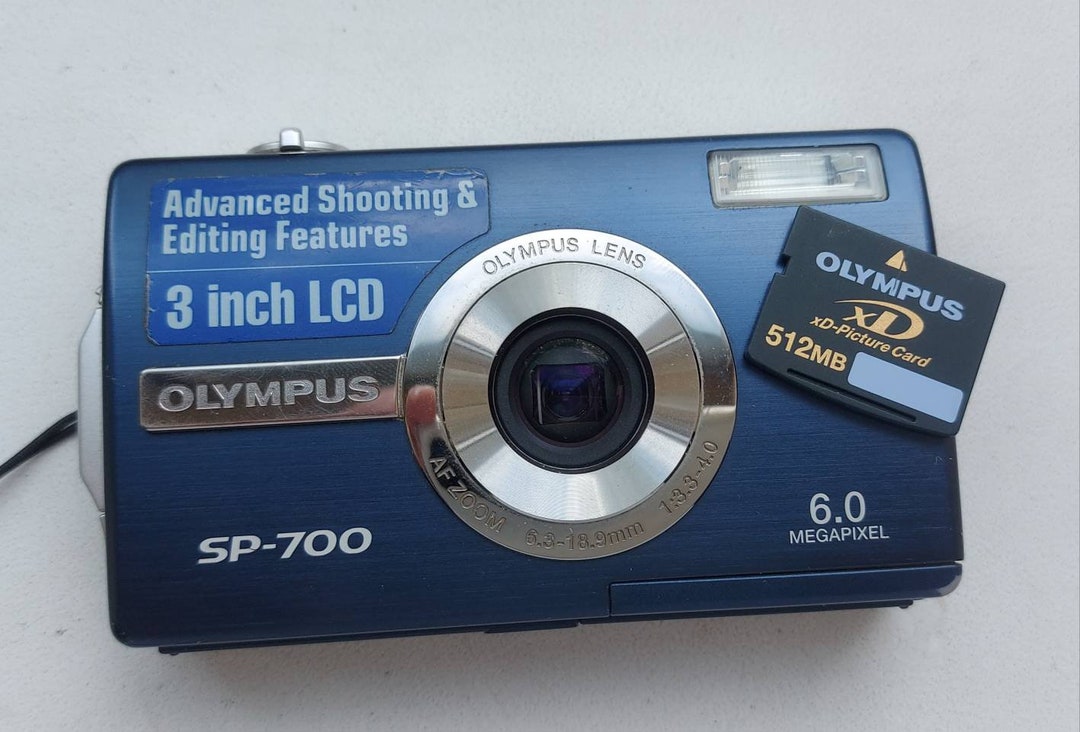Excellent Digital Camera Olympus SP-700 With Rare Xd-picture Card 512mb ...
