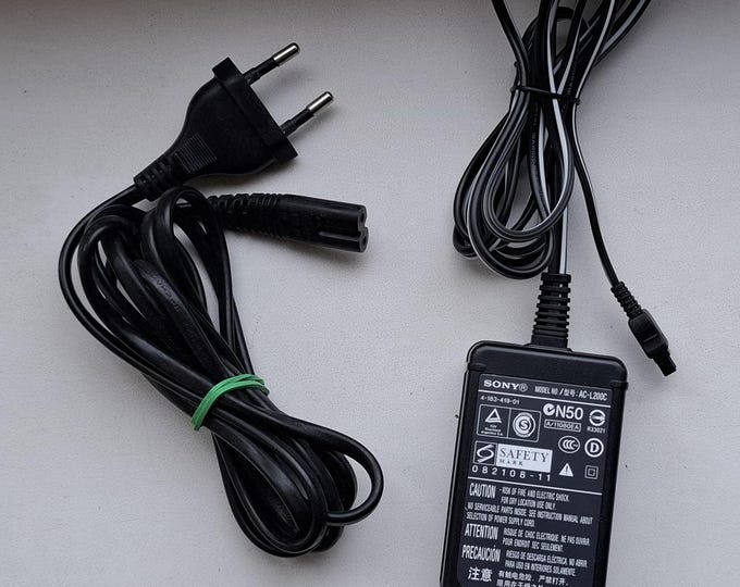 Genuine Original Sony AC-L200C AC Power Adapter for Sony HDR Cameras - Etsy