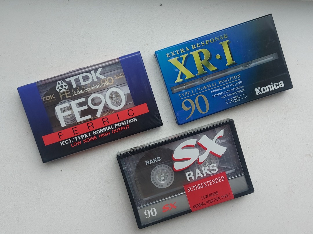 Vintage Compact Audio Cassettes Improved NEW, Sealed ! Three Options to ...