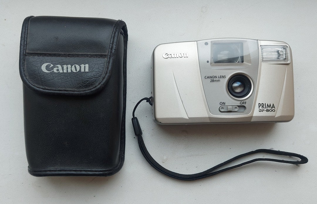 Vintage Canon Prima BF-800 28mm Point and Shoot Film Camera - Etsy
