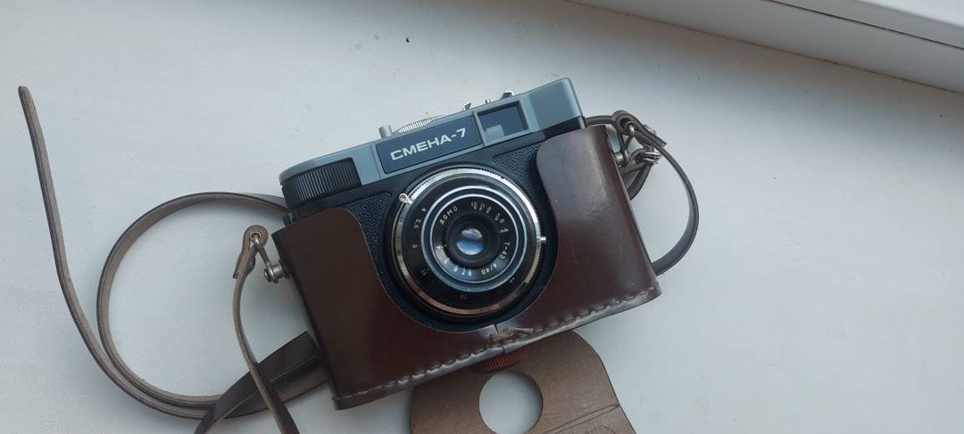 Film Camera Smena 7 LOMO With a T-43 4/40 Triplet Lens in a Case of the ...