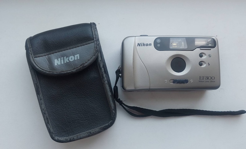 Vintage Film Camera NIKON Ef 300 NICE TOUCH 4 - Etsy