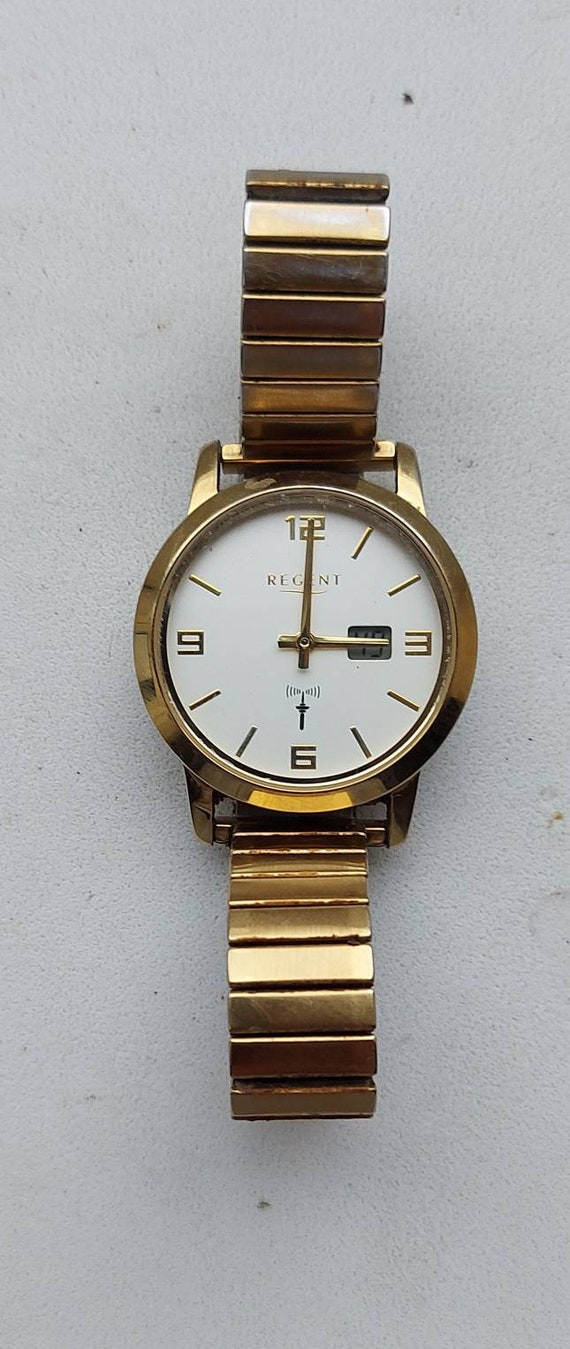 Rare German quartz watch with Regent radio technology… - Gem