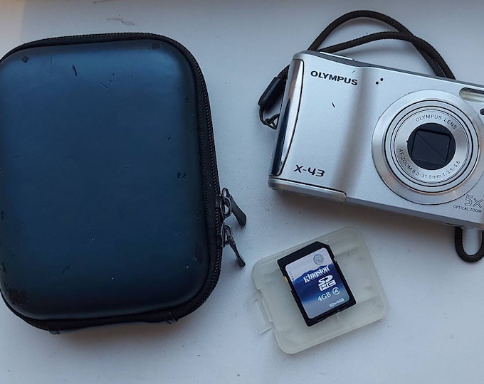 Olympus X-43 Digital Camera With Case and 4 GB Memory Card - Etsy