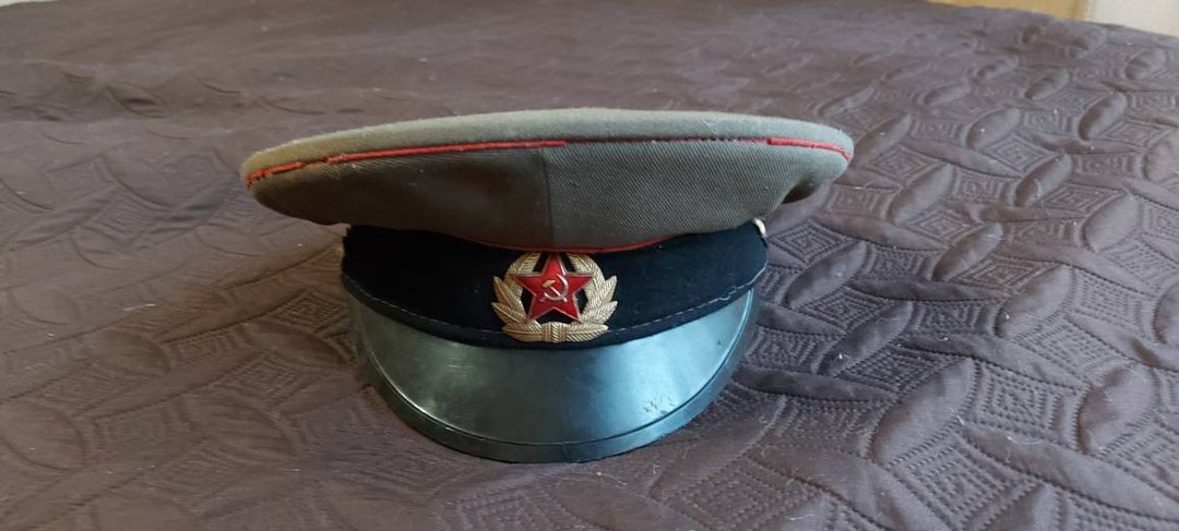 Vintage Soviet Cap of Sergeants and Soldiers of the Ground Forces of ...