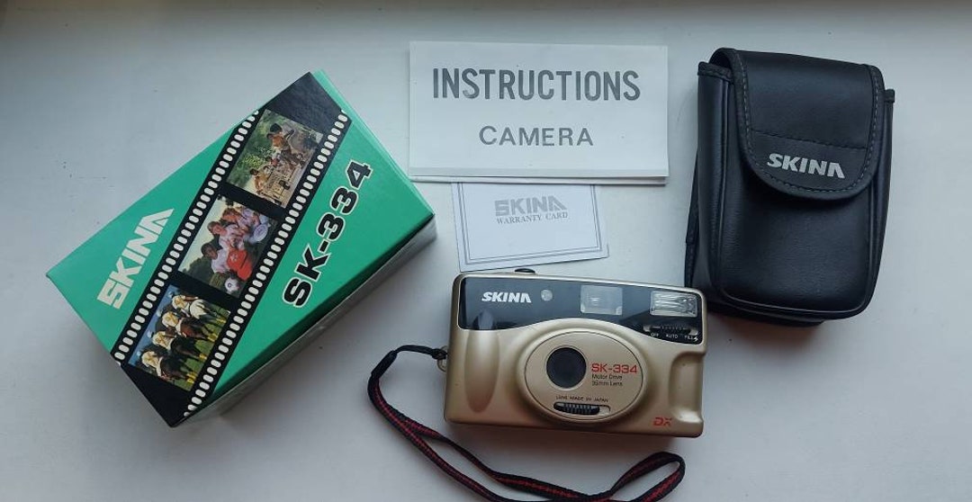 Vintage Compact Film Camera Skina SK-334 Brand New - Etsy
