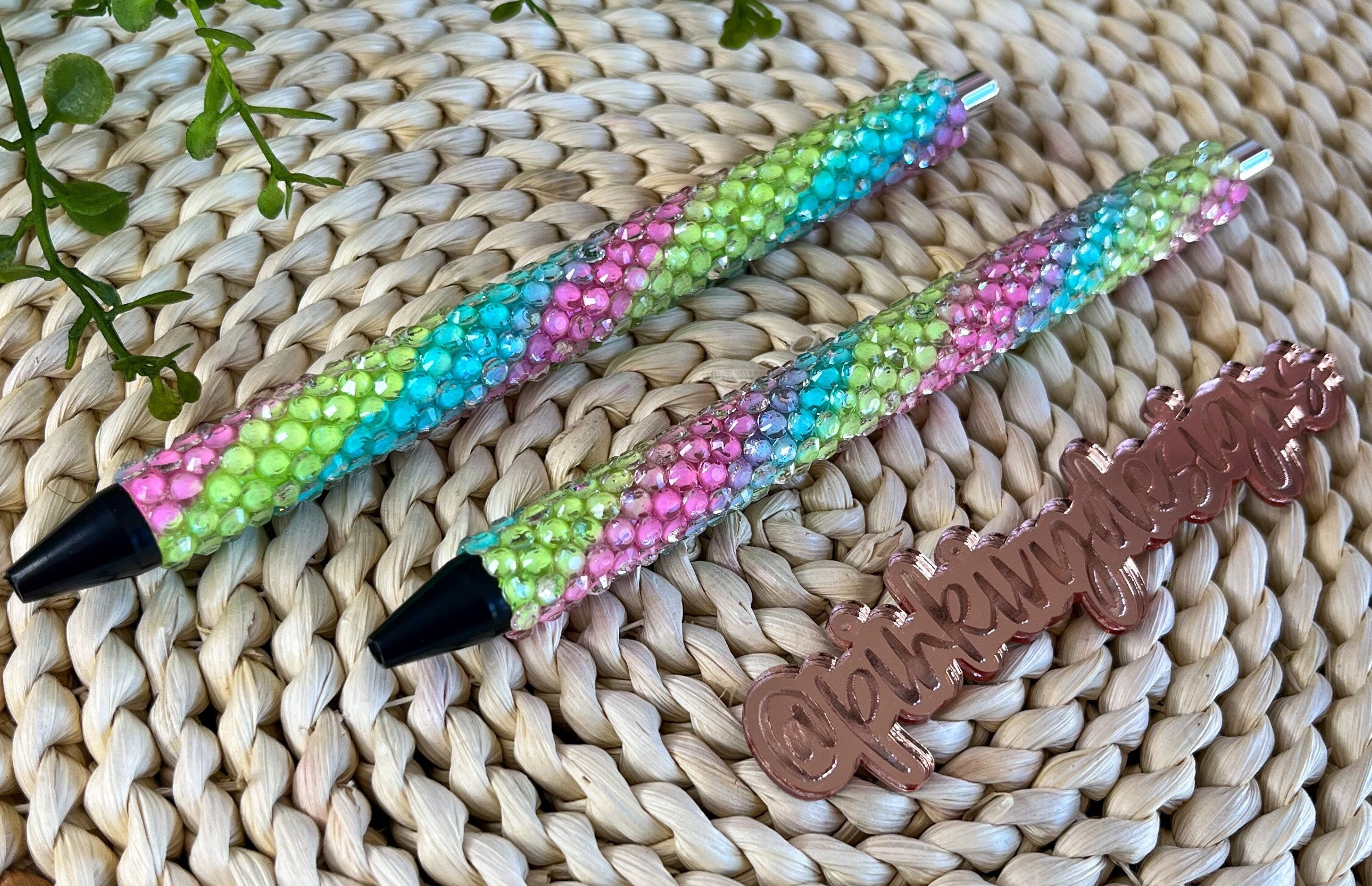 Bling Pen Rhinestone Pen Inkjoy Gel Pens - Etsy