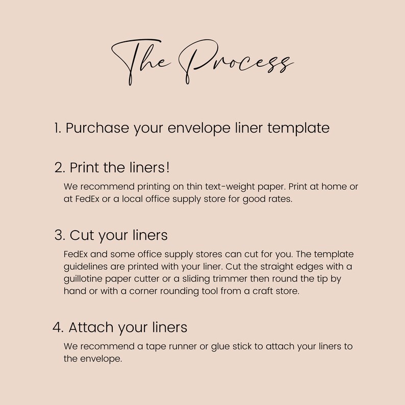 ALEXIS Envelope Liner DIGITAL Template, Wedding Invitation Digital ...