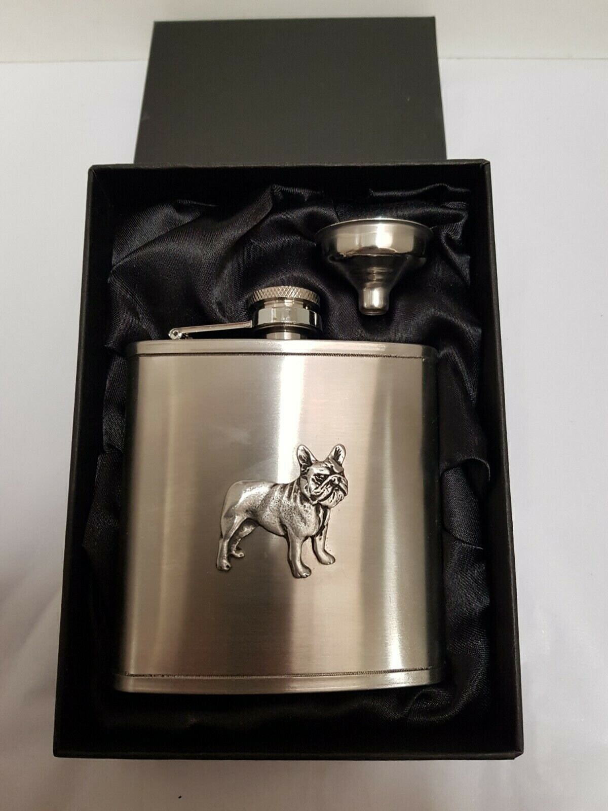 FRENCH BULLDOG Hip Flask, Dog, Pet, Hip Flask, French Bulldog, Frenchy ...