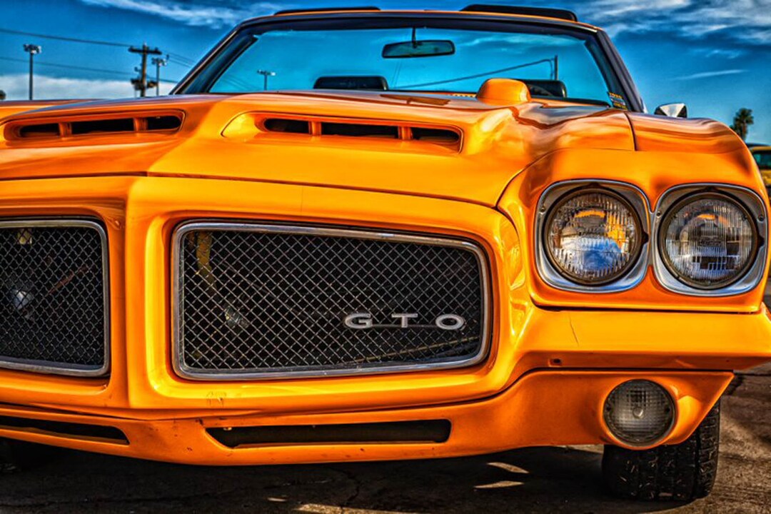 1971 Pontiac GTO the Judge Convertible American Photography Digital Art ...