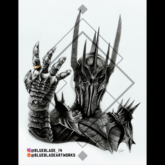 Sauron Drawing