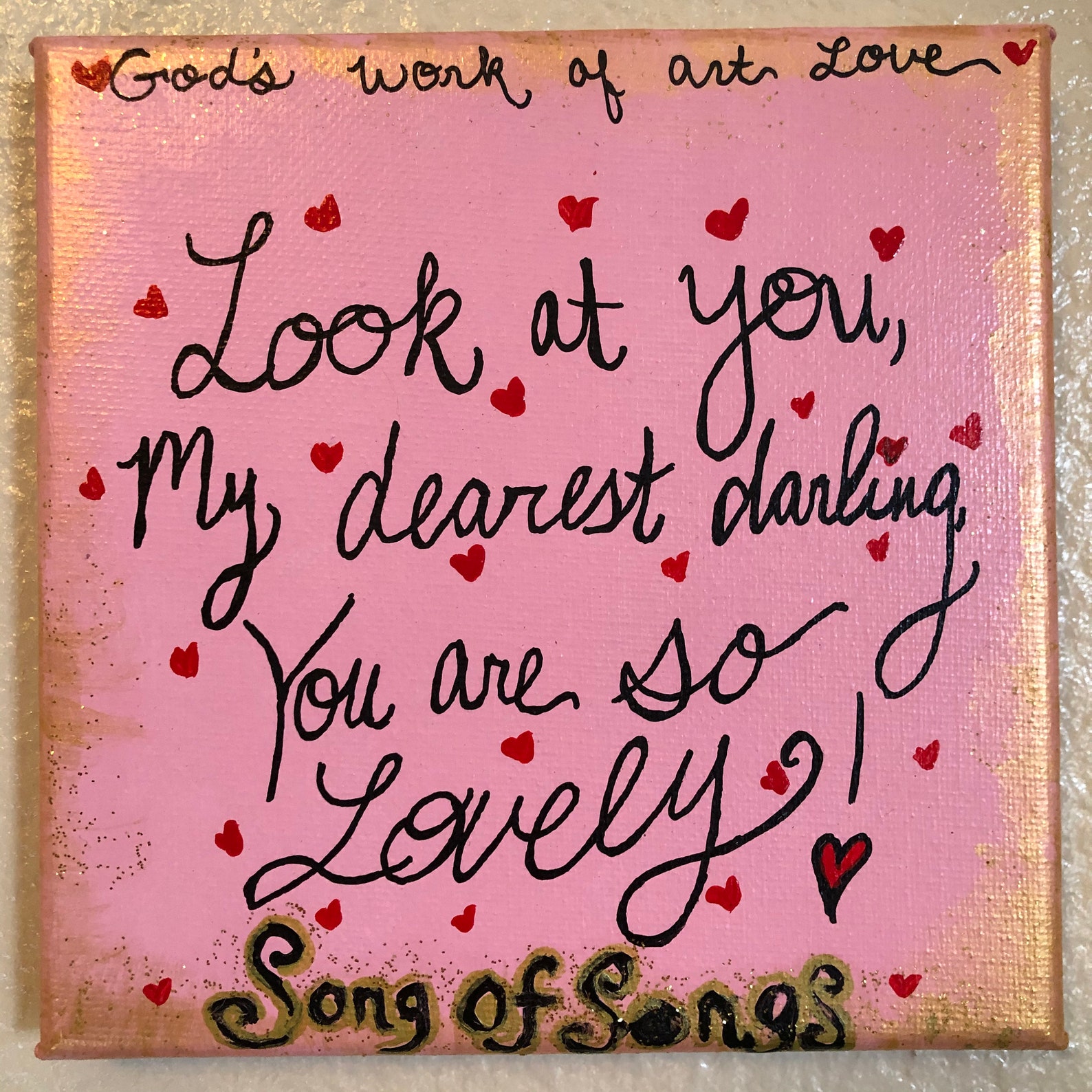 My Dearest Darling 6X6 - Etsy
