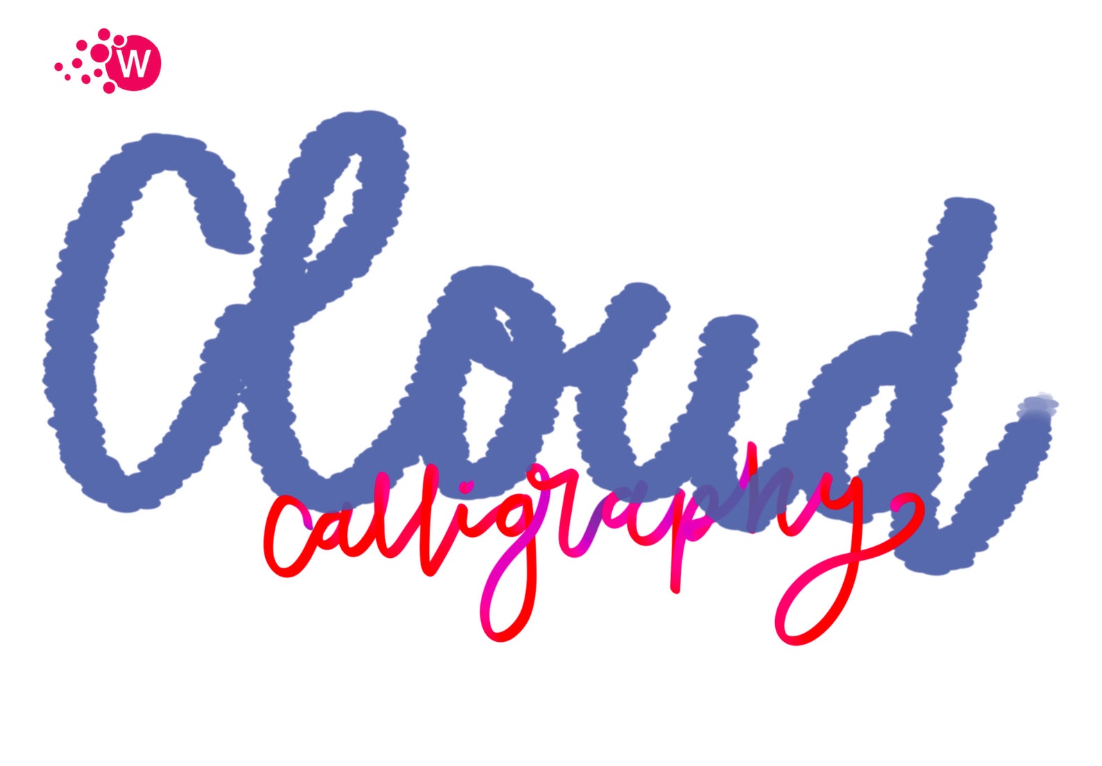 Bubbly Cloud Calligraphy Brush Procreate - Etsy