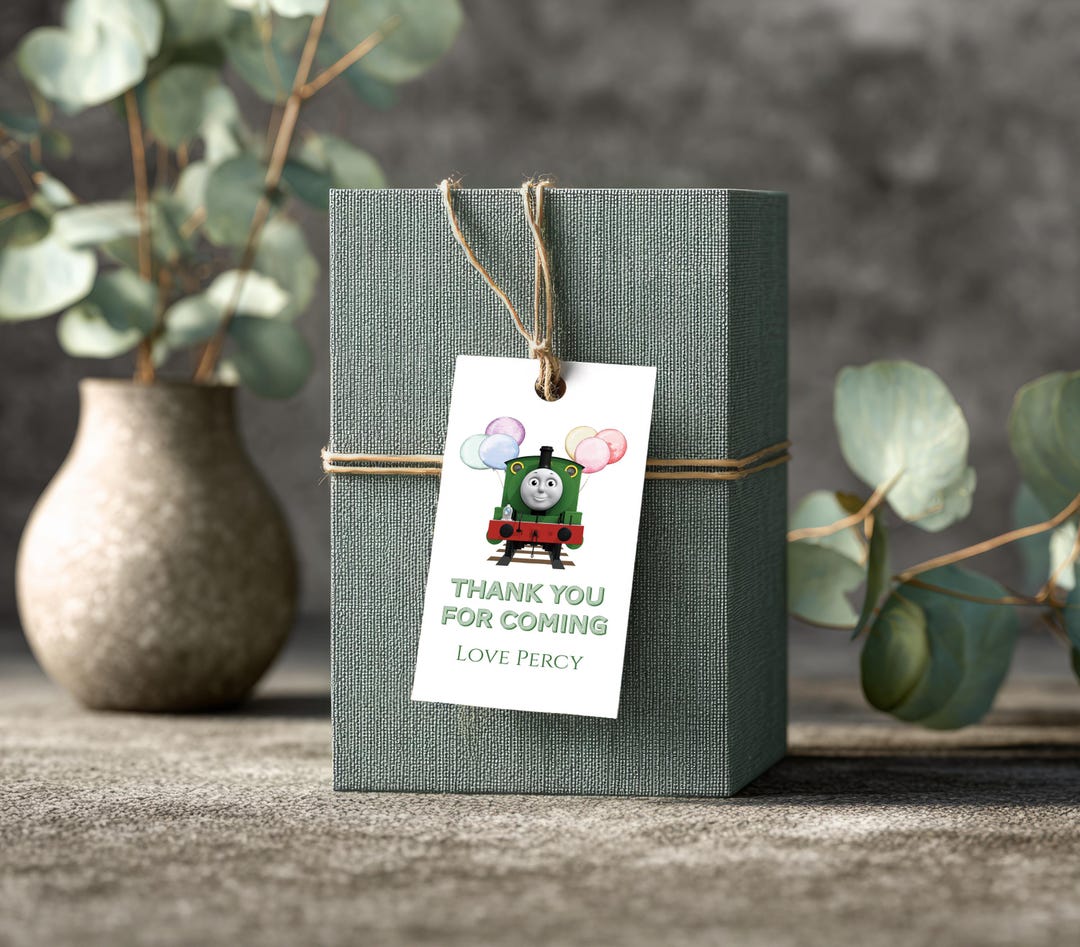 Buy Percy the Tank Engine Gift Tags, for Thomas and Friends Train ...