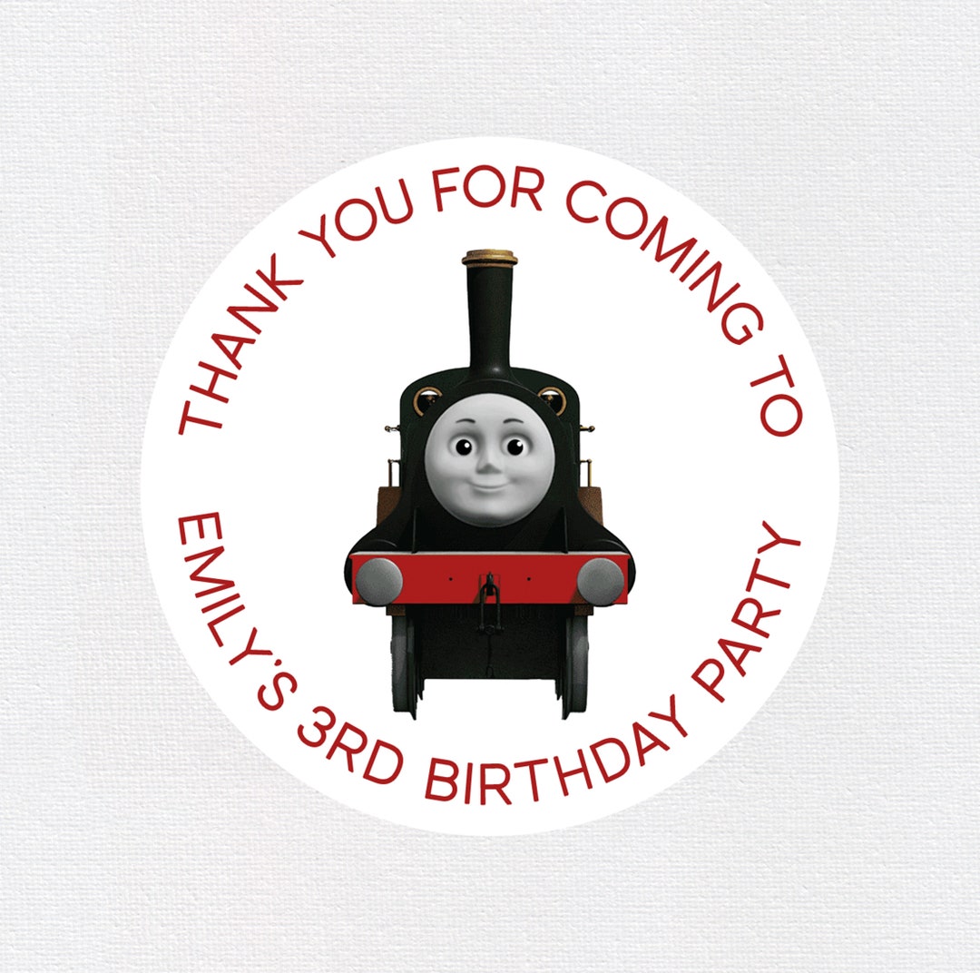 Personalised Glossy Emily the Tank Engine Stickers Train Stickers ...