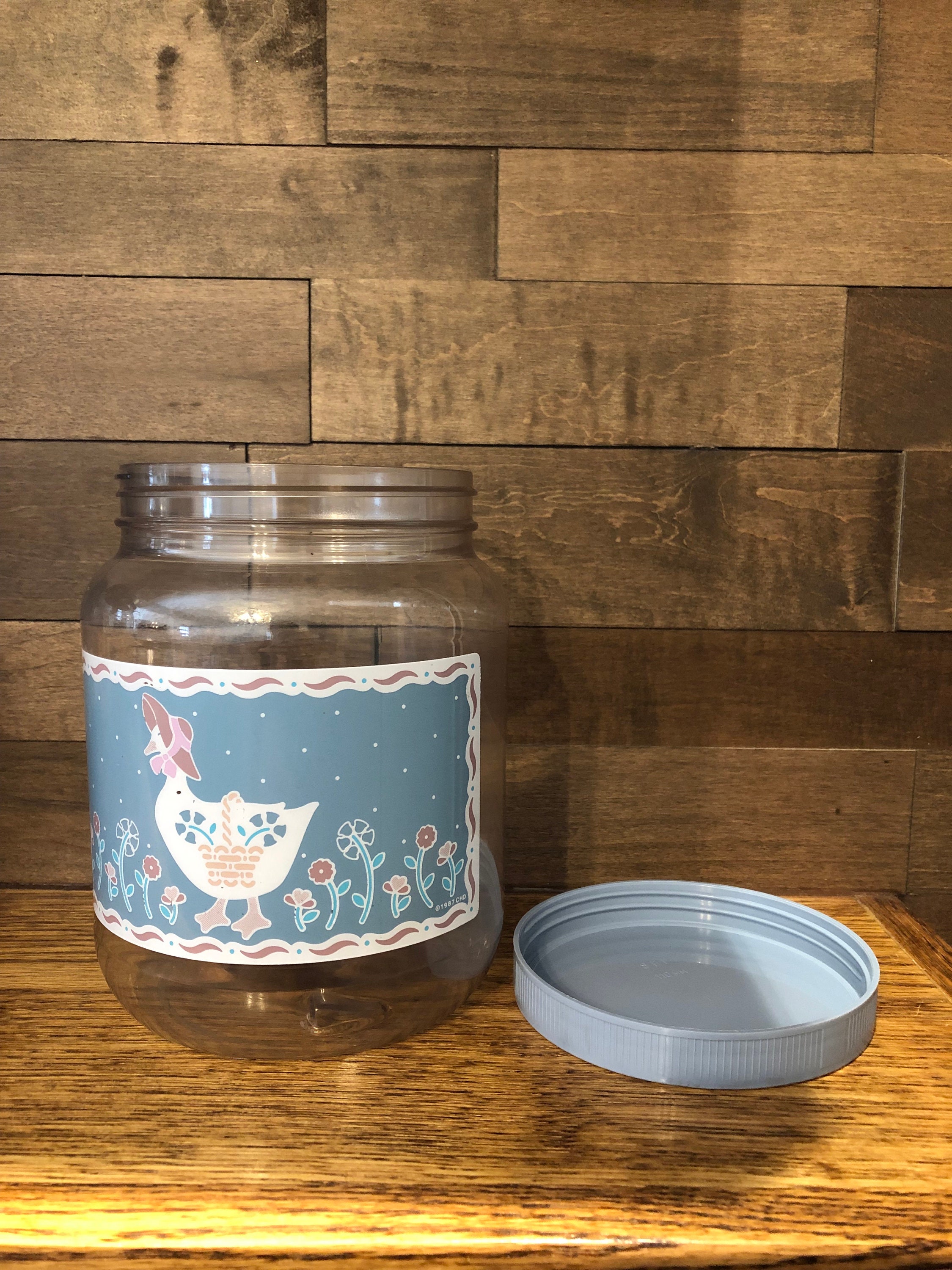 Country Geese Plastic Storage Container - Etsy