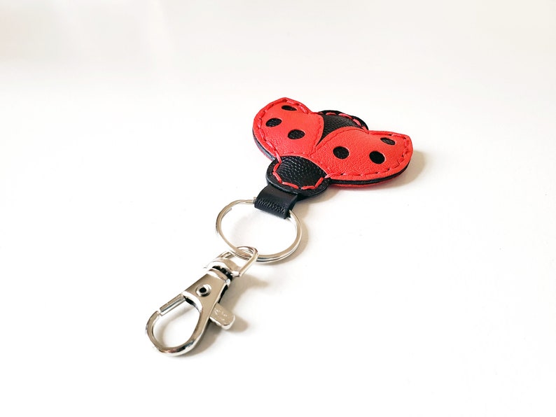 Lady Bug Leather Purse Charm Cute Bag Charm Miraculous - Etsy
