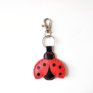 Lady Bug, Leather Purse Charm, Cute Bag Charm, Miraculous Ladybug ...