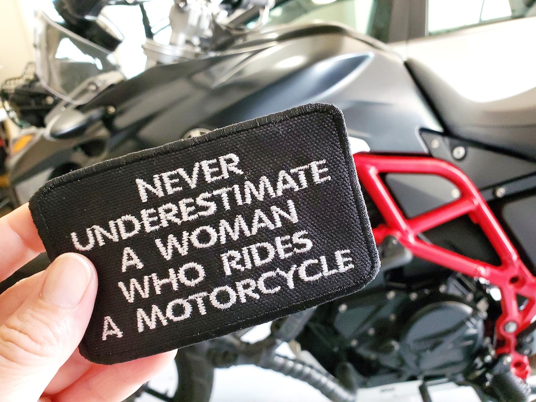 Embroidered Patch for Women Motorcycle Patch Sassy Sarcastic Girl Iron ...